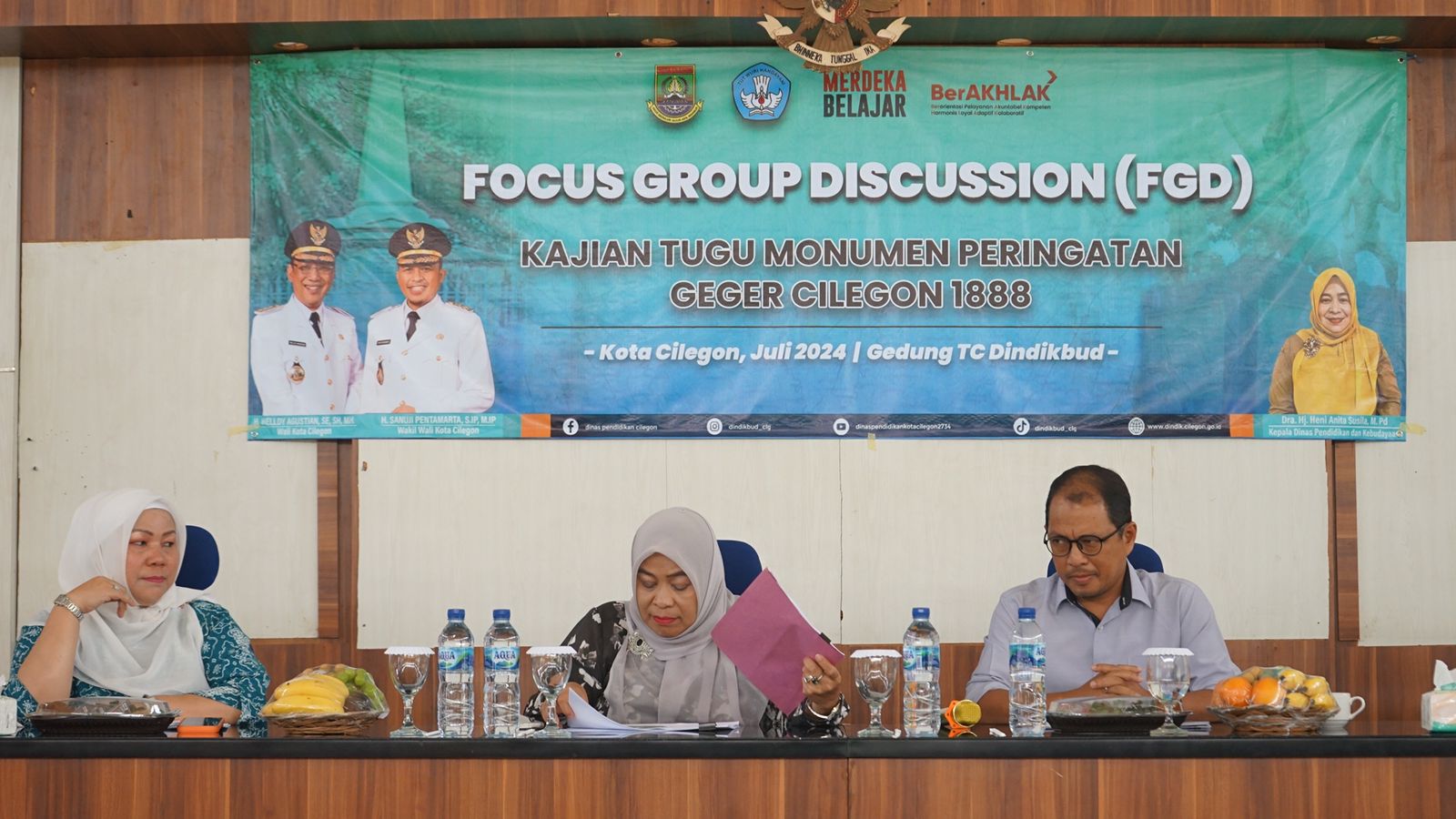 Cilegon Government Held FGD on Geger Cilegon 1888 Monument Study ...
